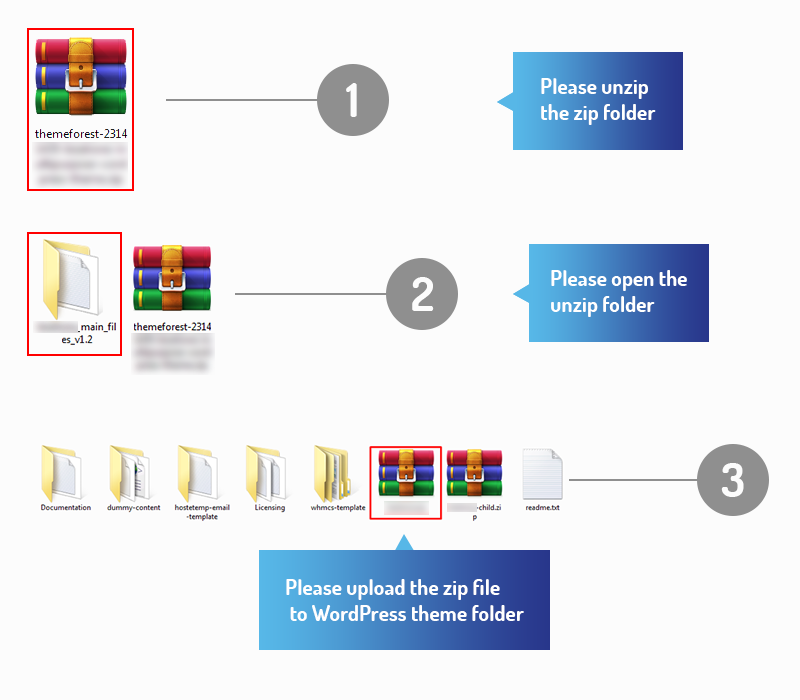 Theme Installation MFolio
